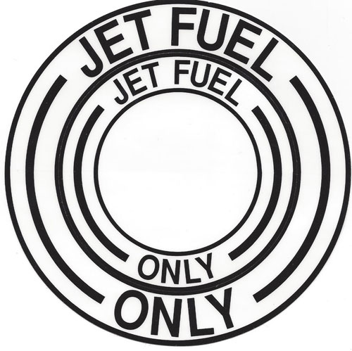 Jet Fuel Decal | 30005